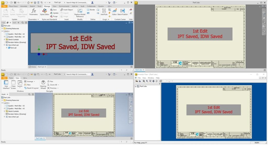 Inventor Read Only Mode - Quadra Solutions